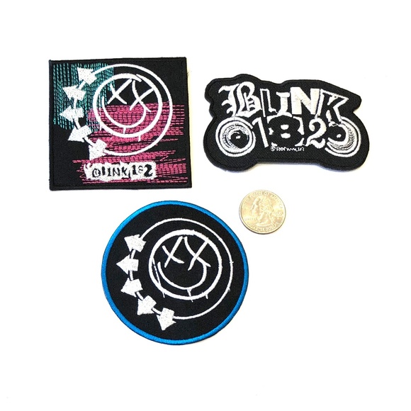 Accessories | Blink 182 Patch Iron On Band Rock Punk Skate Diy | Poshmark